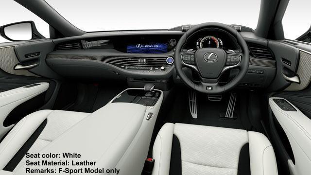 New Lexus LS500 F-Sport Cockpit colors, inside view photo and Interior ...