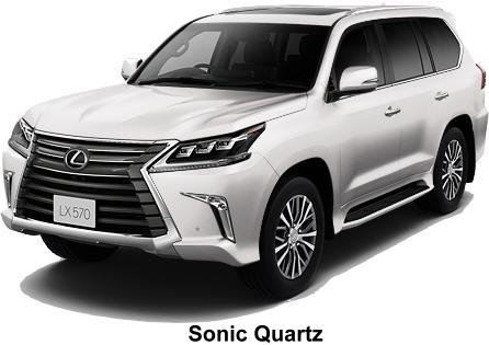 New Lexus LX570 Body colors variation, photo, image, LX 570 Exterior ...