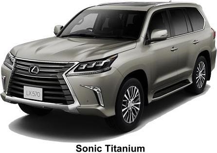 New Lexus LX570 Body colors variation, photo, image, LX 570 Exterior ...