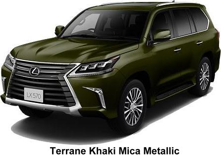 New Lexus LX570 Body colors variation, photo, image, LX 570 Exterior ...