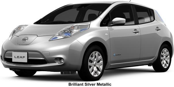 New Nissan Leaf Body color photo, Exterior colour picture, colors image