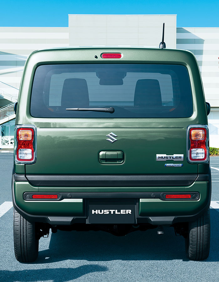New Suzuki Hustler Hybrid Back photo, image, rear picture