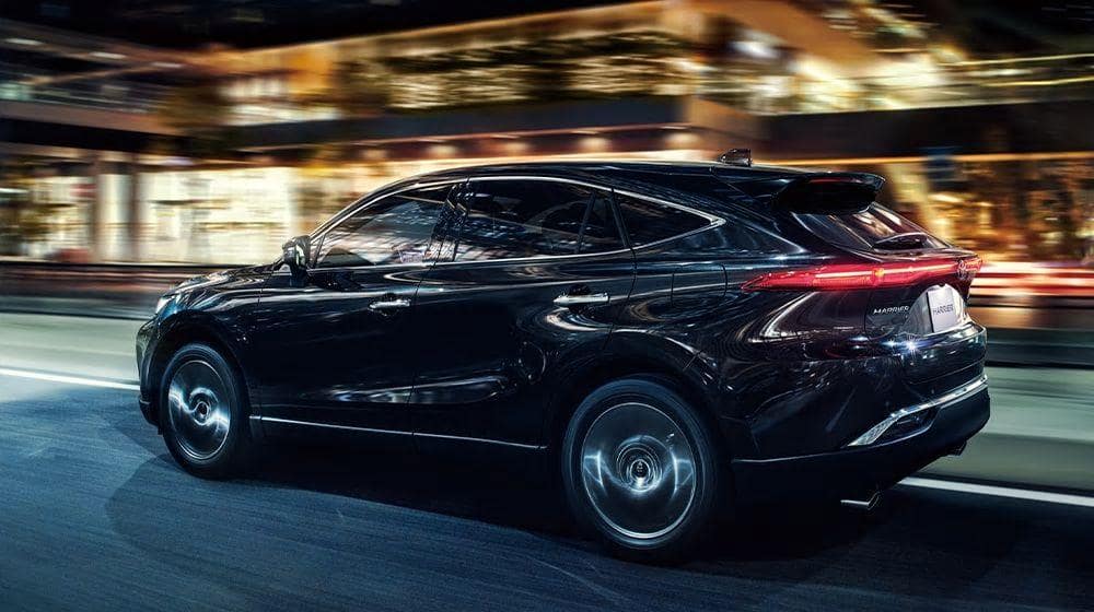 New Toyota Harrier Back picture, Rear view photo and Exterior image