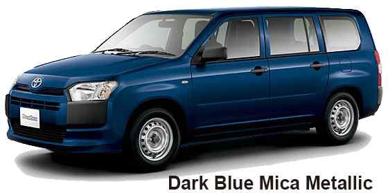New Toyota Probox Hybrid Body colors, Full variation of exterior ...