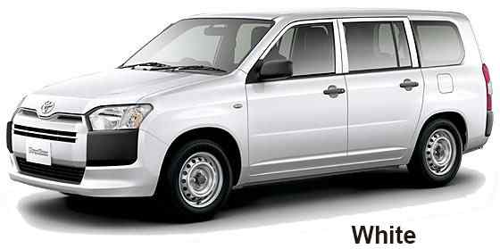 New Toyota Probox Hybrid Body colors, Full variation of exterior ...