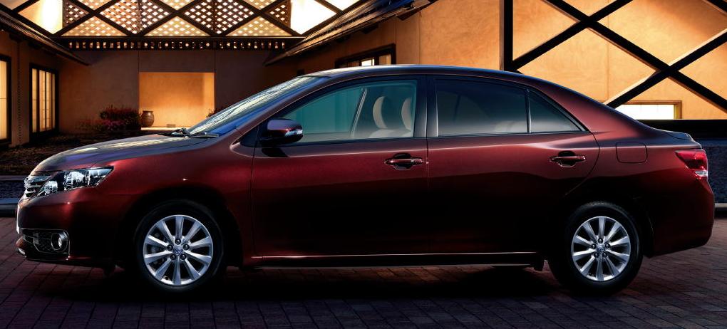 New Toyota Allion photo: Side view