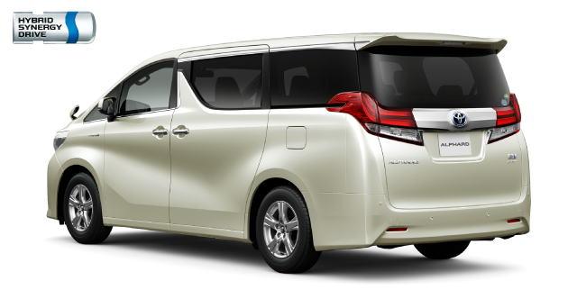 New Toyota Alphard Hybrid photo: Back view