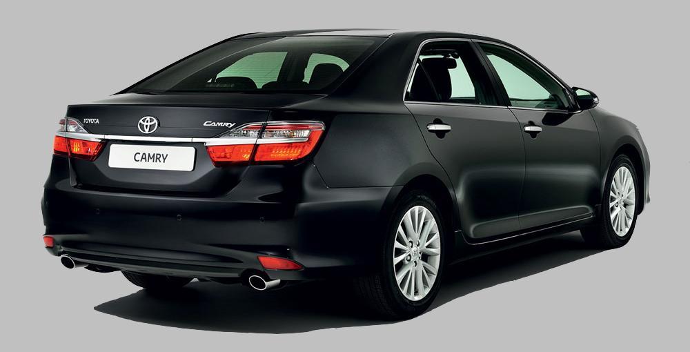 New Toyota Camry pictures: Back view