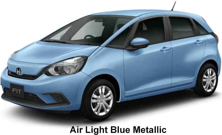 New Honda Fit Body color photo, Exterior colour picture, colors image