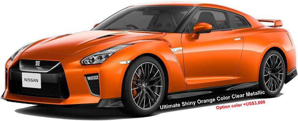 New Nissan GTR Body colors, Full variation of exterior colours selection