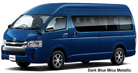 New Toyota Hiace Wagon Body colors, Full variation of exterior colours ...