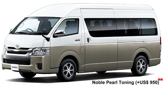 New Toyota Hiace Wagon Body colors, Full variation of exterior colours ...