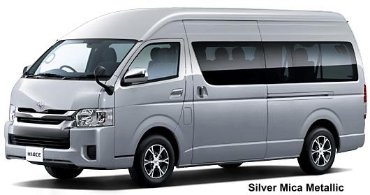 New Toyota Hiace Wagon Body colors, Full variation of exterior colours ...