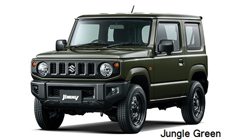Suzuki Jimny Color: Jungle Green