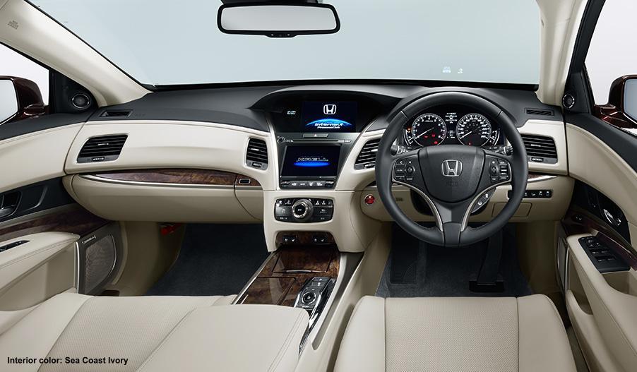 New Honda Legend Cockpit picture, Driver view photo and Interior image