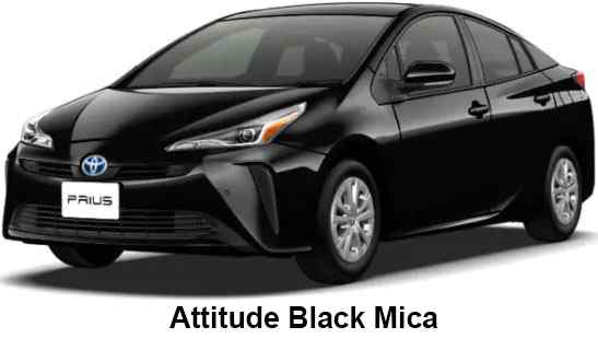 New Toyota Prius Body colors, Full variation of exterior colours selection