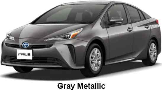 New Toyota Prius Body colors, Full variation of exterior colours selection