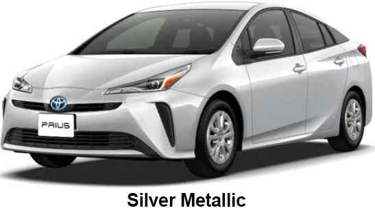 New Toyota Prius Body colors, Full variation of exterior colours selection