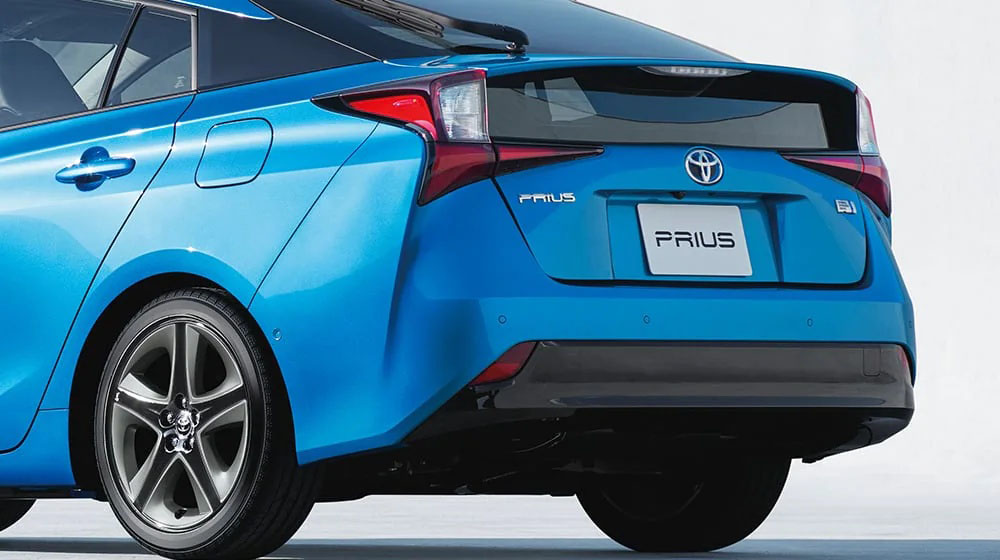 New Toyota Prius Back picture, Rear view photo and Exterior image