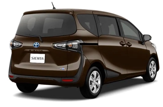 New Toyota Sienta Back & Front picture, Rear view photo and Exterior image
