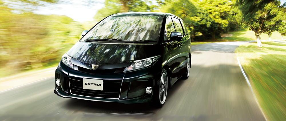 New Toyota Estima: Front view 3