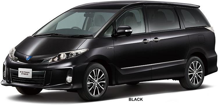 NEW TOYOTA ESTIMA HYBRID BODY COLORS SELECTION