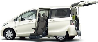 Honda cars for disabled person with wheel chair at 2nd seat