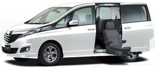 Mazda cars for disabled person with wheel chair